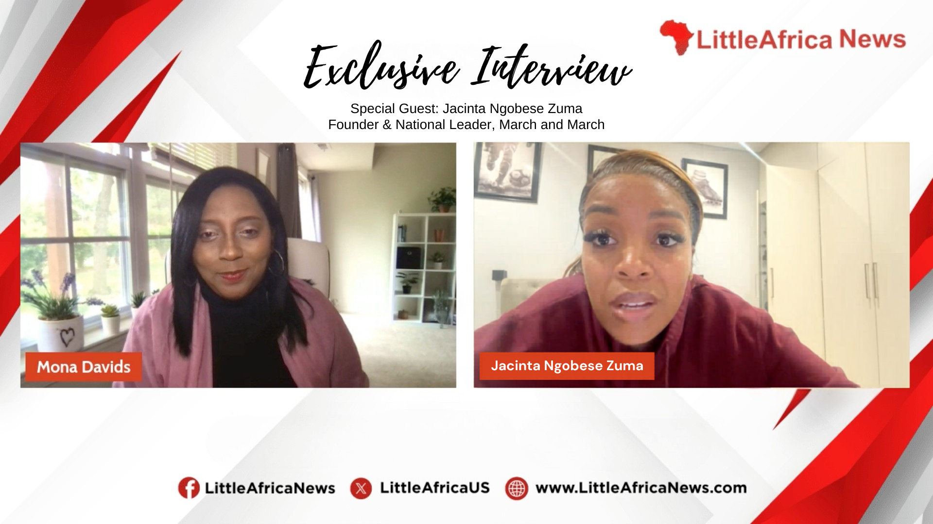 Exclusive Interview With Jacinta Ngobese Zuma on Illegal Immigration ...